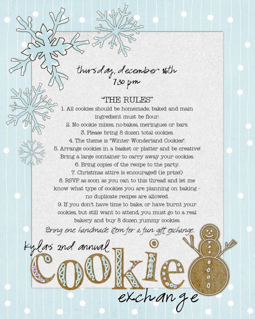 Cookie Exchange 2010blog The CSI Project