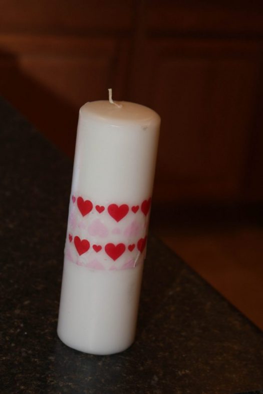 Embellishing Candles with Tissue Paper{The CSI Girl} – The CSI Project