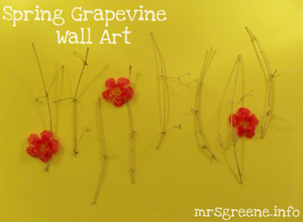 Spring Grapevine Wall Art{Mrs. Greene}