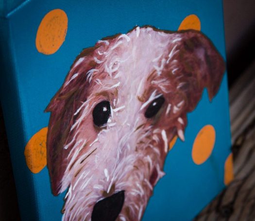 DIY Portrait of a Pet{A CSI Project Bonus Craft}