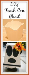 DIY Trash Can Ghost