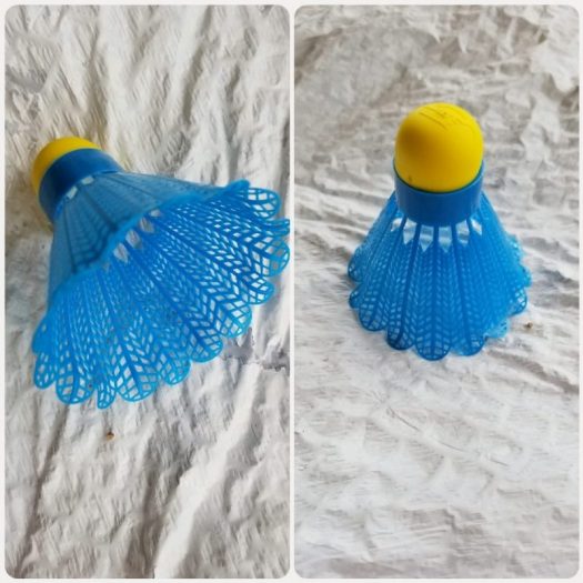 Upcycled Badminton Boo's: Easy Halloween Craft